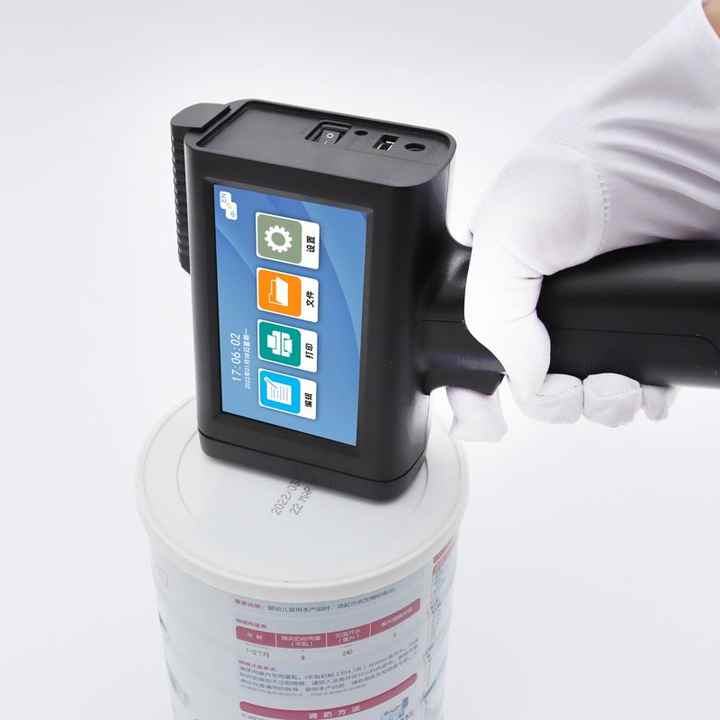 Smart Handheld Inkjet Date Code & Barcode Printer For Bottles, Oem