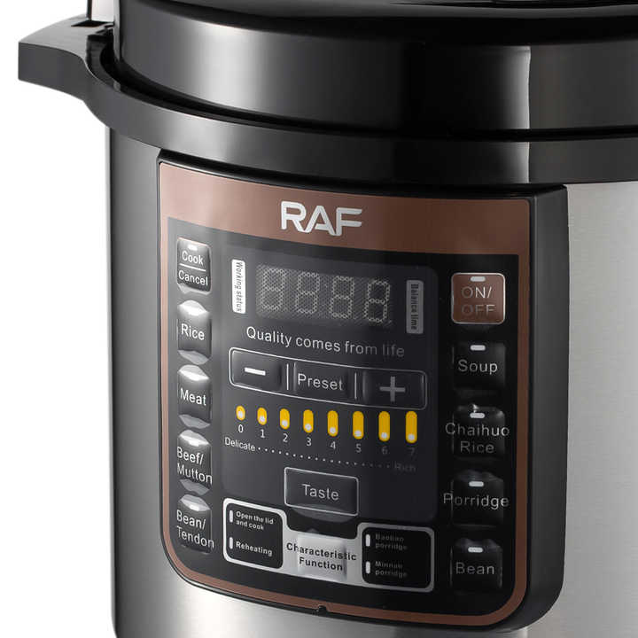 RAF 8L Multicooker - Versatile Digital Pressure Rice Cooker