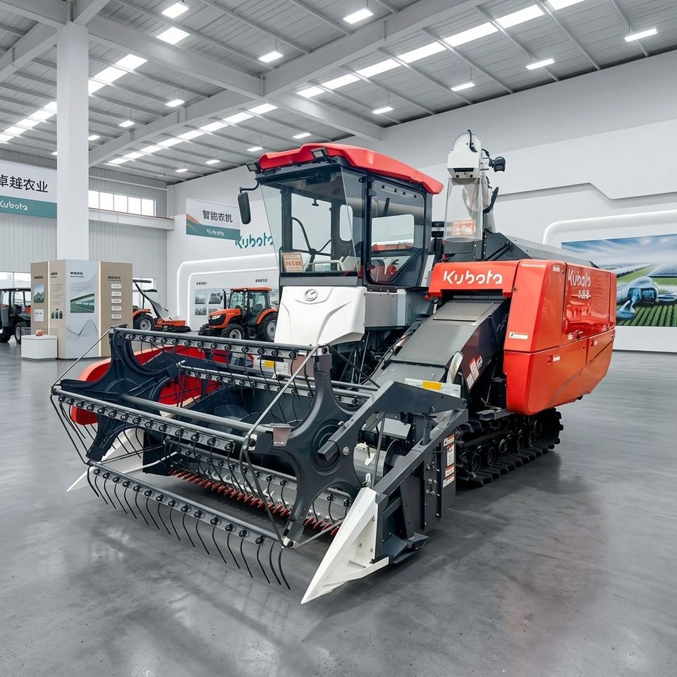 Popular Second Hand PRO1108 Crawler Combine Harvester High Efficiency ...