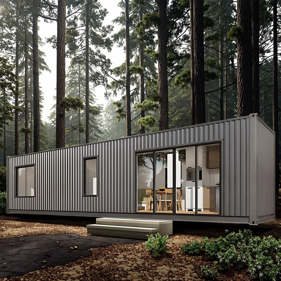 20ft 40ft Custom Modified Shipping Container House with Sandwich Panel ...