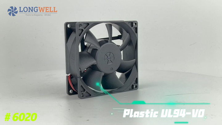 LONGWELL 60X60X10 2000 - 6000RPM -6500RPM DC Brushless Cooling PC ...
