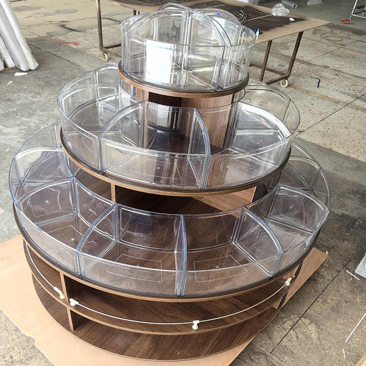 Shop Our Supermarket Island Display Shelf with PET Bins