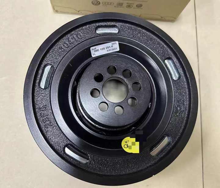 06E105251F 06E105251E Crankshaft Pulley for Q7 A6 S6 A8 S8 Q5 A4 S4 A5 ...