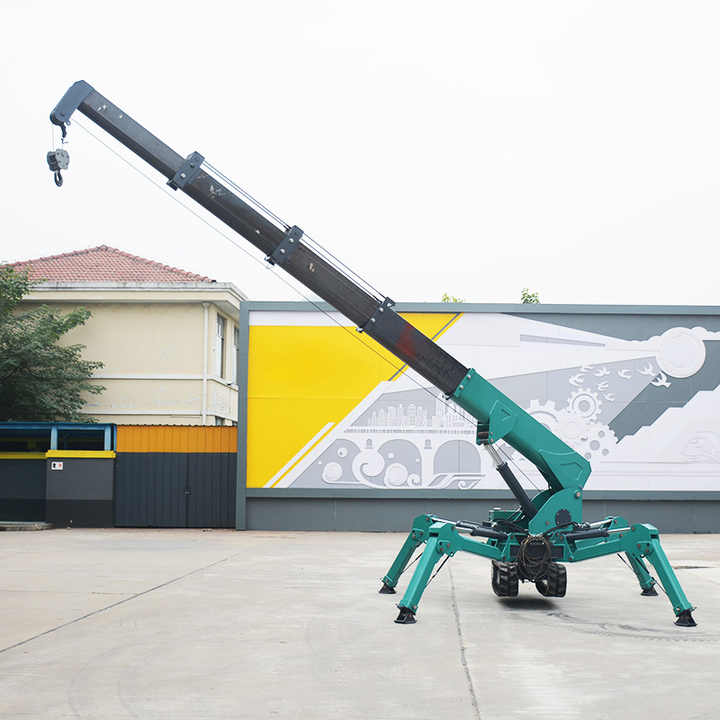 16m High Reach Spider Lift for Ceiling Work in Train Stations and ...