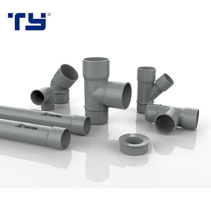 DIN Standard PVC UPVC Drainage Pipe Fittings - Best Quality