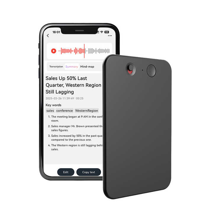 NEWYES Portable 8GB Smart APP Intelligent Audio Recording Note Taking ...
