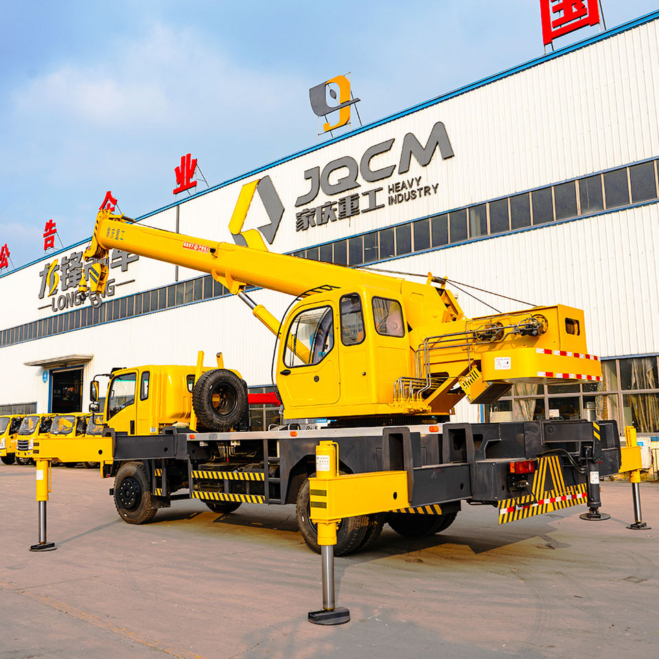 JQCM Newest DONGFENG 15Ton Hydraulic Truck Crane High Efficiency ...