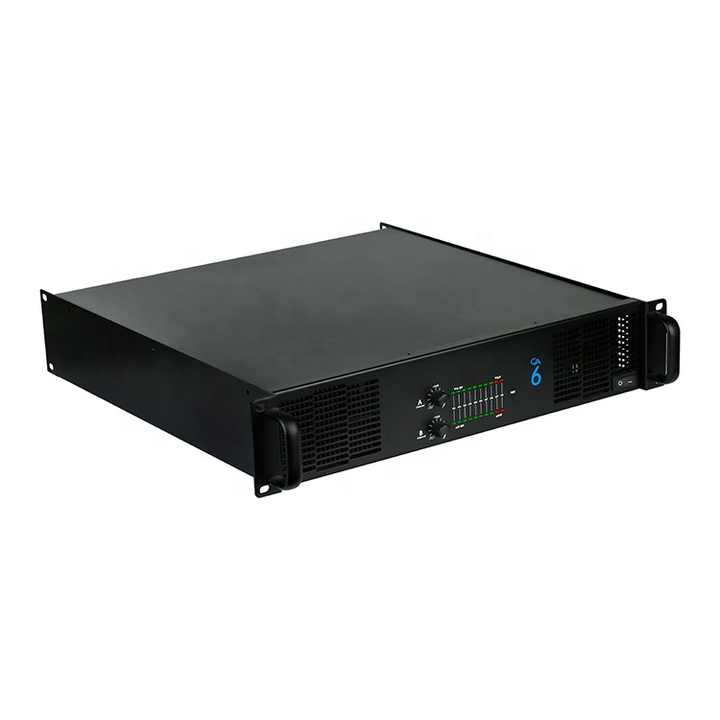 CA Professional Dual Channel Power Amplifier 2U DJ Audio with Metal ...