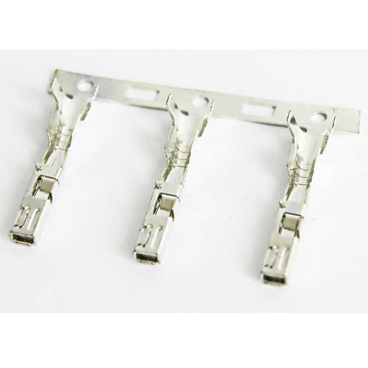 TSH541 phosphor copper crimp terminal for automotive wire harness connector female pin tin ...