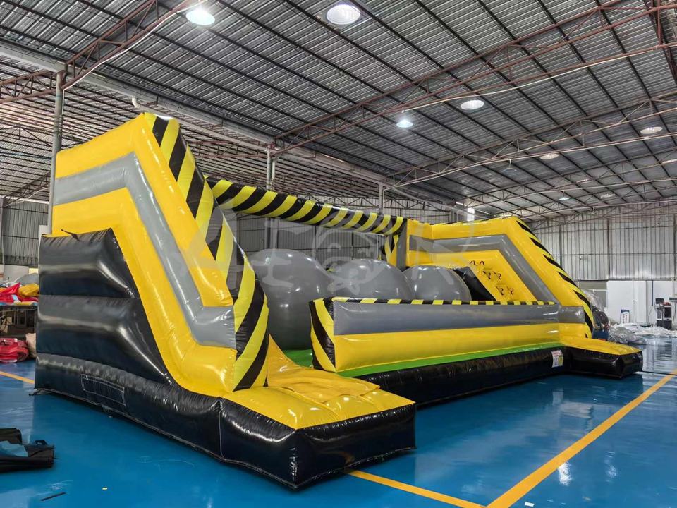 Crazy Sports Interactive Games Jumping Balls Wipe Out Game Inflatable ...