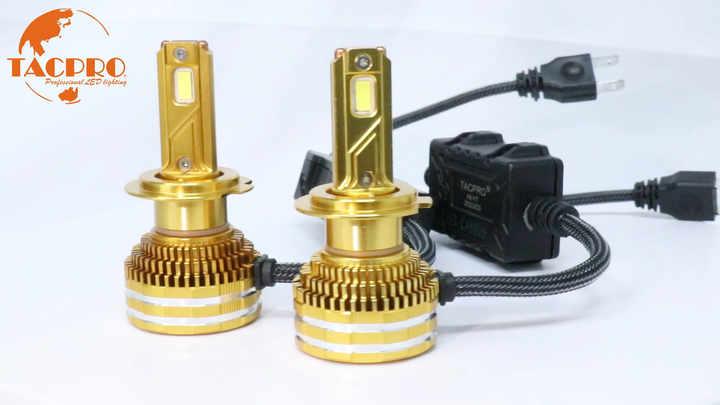 Tacpro New Product A9 Pro 85w 8500lm Csp Chips Aluminum Car Led Headlight H1 H3 H7 H11 9005 9006 ...