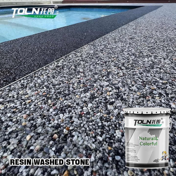 Wholesale OEM/ODM Waterborne Granite Paint Washed Stone Resin Resin ...