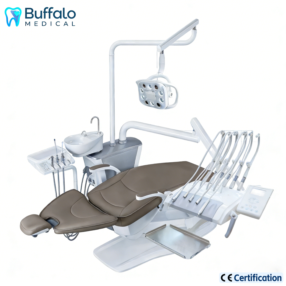 Buffalo High End Dental Chair Nappa Leather Ergonomic Design Heated ...