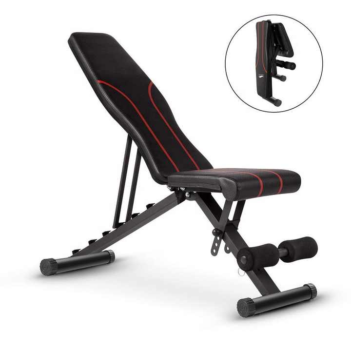 Vigor Adjustable Workout Foldable Bench for Home Gym
