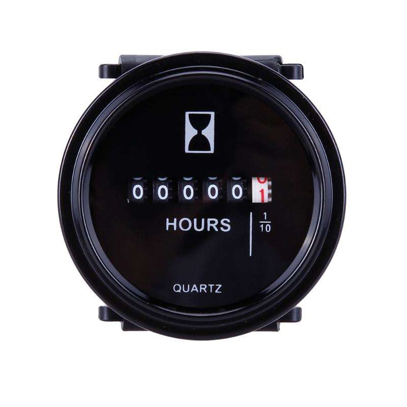 Black Color LCD Digital Reset Hour Meter Counter Hm-1r 240V 50Hz - Hour ...