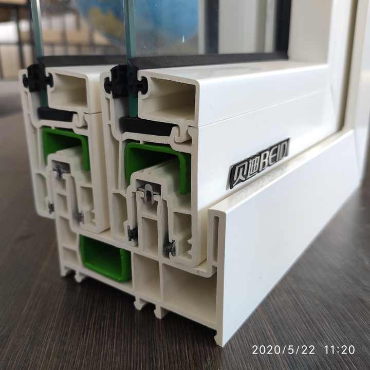 Baydee 88 Series White UPVC Profile for PVC Windows & Doors OEM