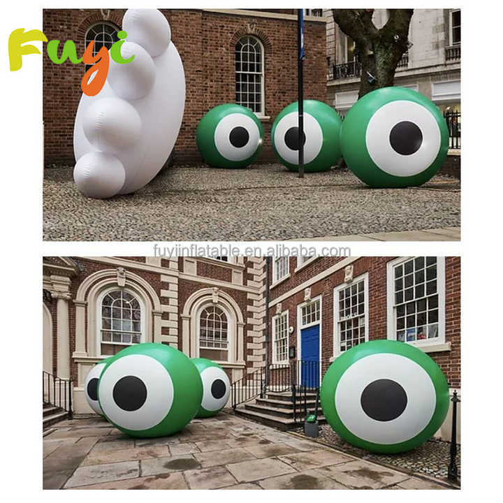Attractive Giant Inflatable Eyeballs for Tree Decoration / Inflatable ...