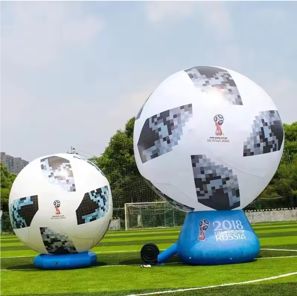 Giant PVC Inflatable Football Soccer Ball Outdoor Yard Sports Match ...