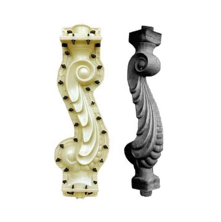 ABS Plastic Precast Concrete Baluster Molds for Fencing