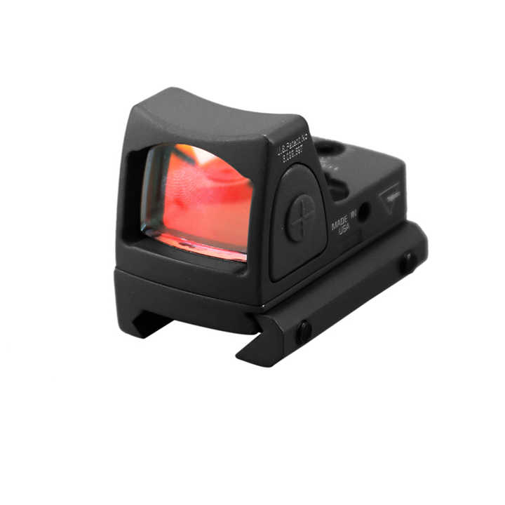 1x25 Mini Red Dot Sight Scope 3m Dot Size On/off Light Sensor Red Dot ...
