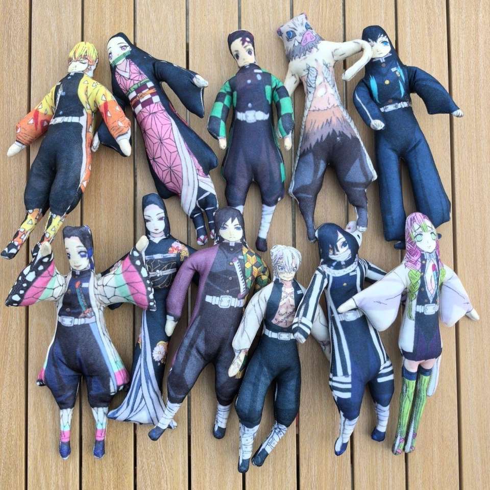 25CM Different Anime Bendable Wire Frame Plush Doll Love and Deepspace ...