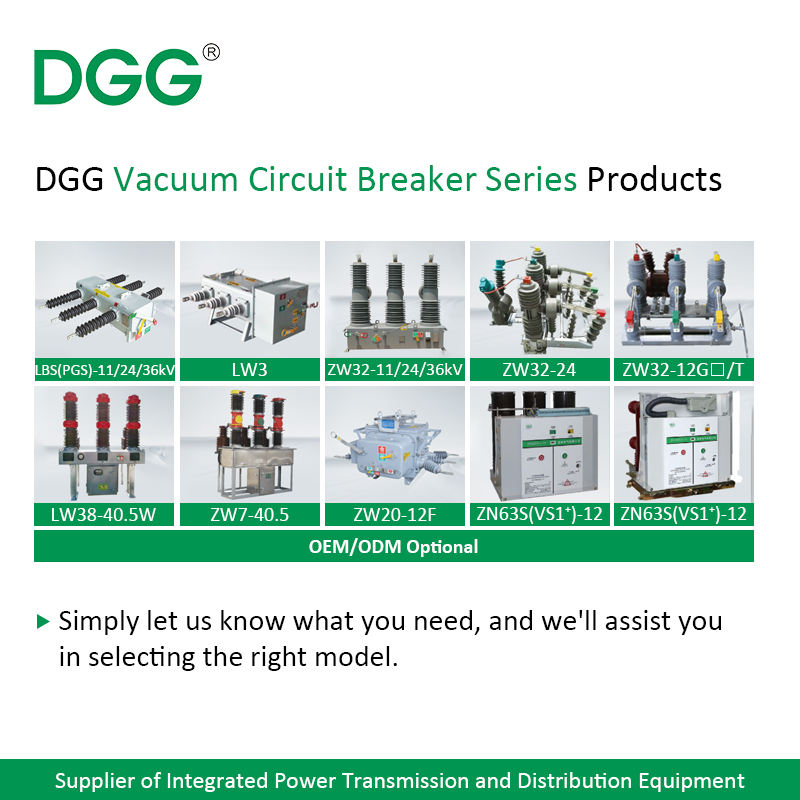 DGG Medium Voltage Circuit Breaker for Utility Distribution Systems and ...
