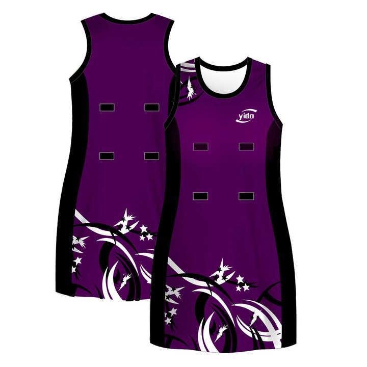 Lightweight Quick Dry Netball Dress Personalized Color/Pattern for ...