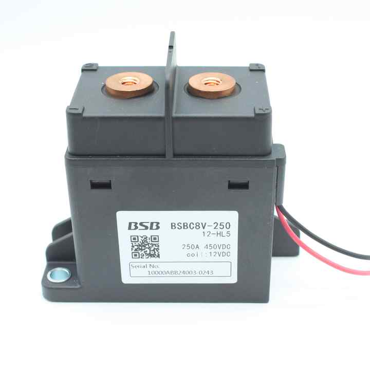 BSB Ceramic Sealed Contactor Relay - 1500V, 24v, 250A DC Contactor for BESS