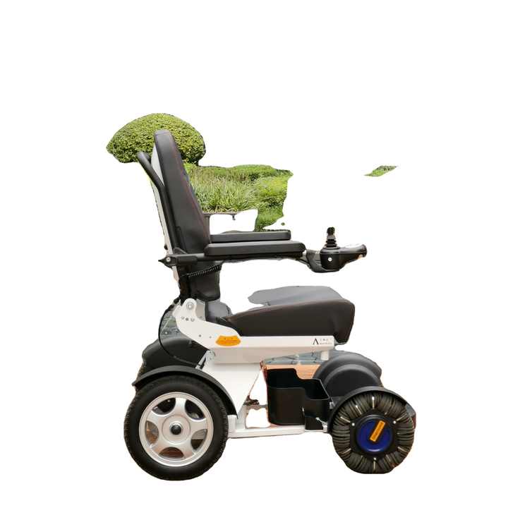 Electric Wheelchair with Motorized Standing & Memory Form Seat