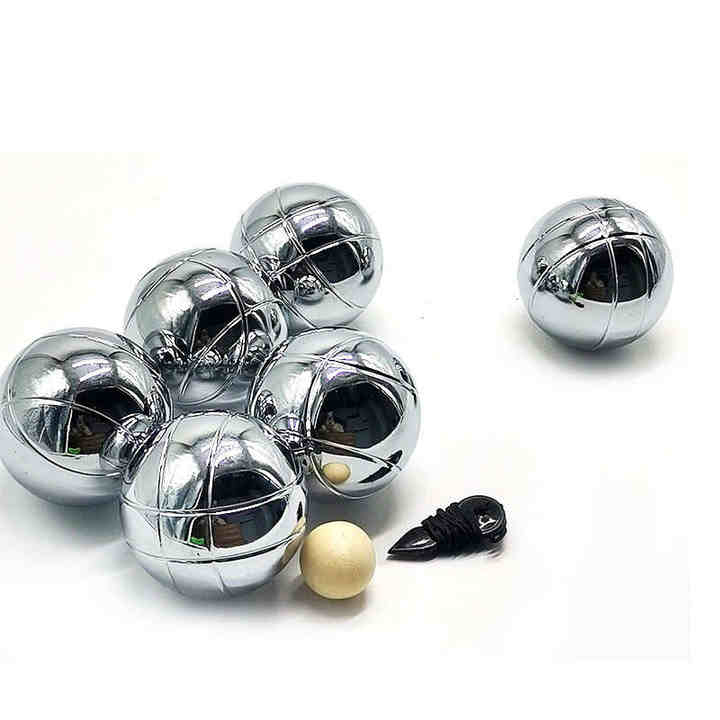 Classic Metallic Petanque Balls for Outdoor Play - OEM Available