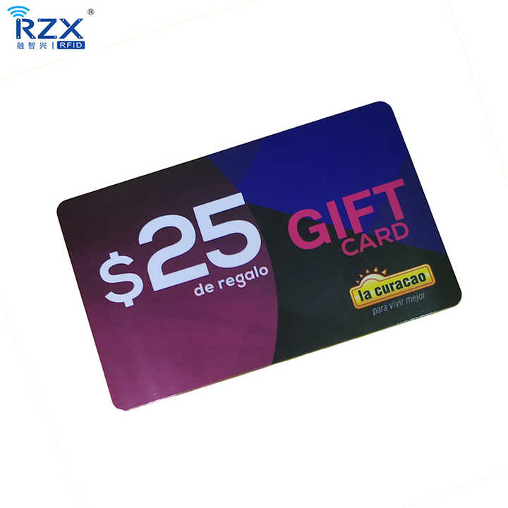 Custom Magnetic Stripe Gift PVC Card - Professional Printing