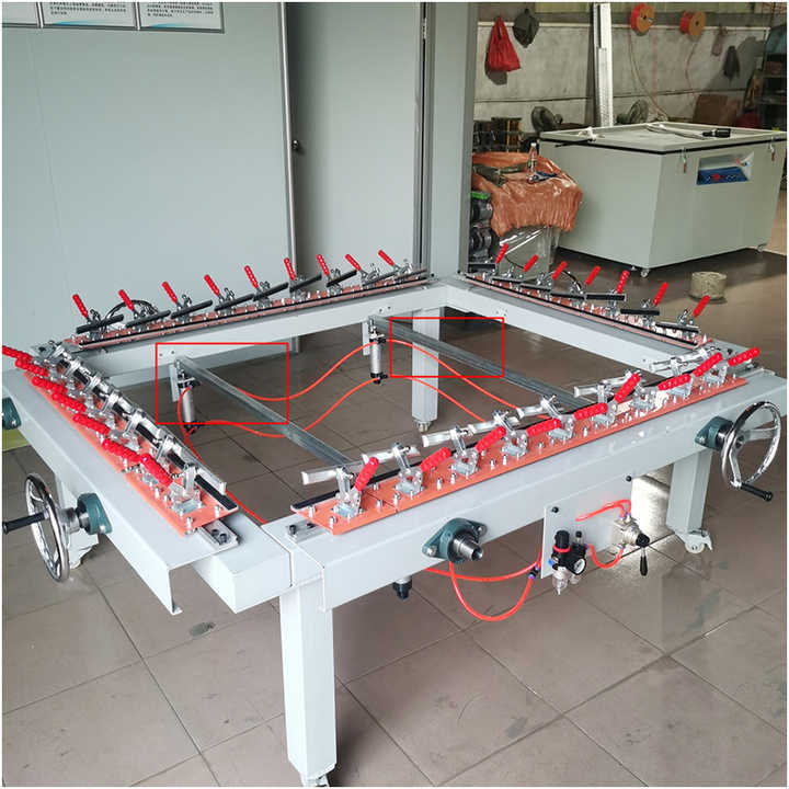 Automatic Screen Mesh Tension Stretcher New and Used Condition ...