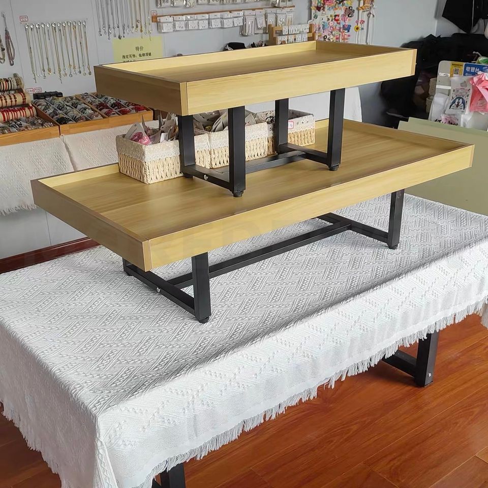 Modern Seamless Island Double Sided Heavy Duty Storage Supermarket ...