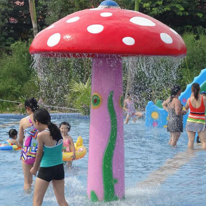 Professional Supply Water Park Fiberglass Mushroom Fountain