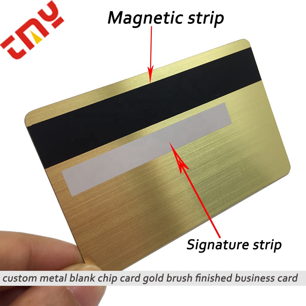 Blank Metal Credit Cards - Customizable & Luxurious