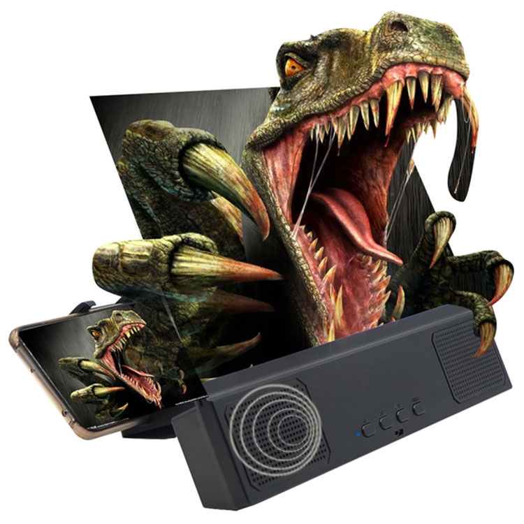 Enlarged Folding Portable 3D 12 Inch Speakers for Cell Phones