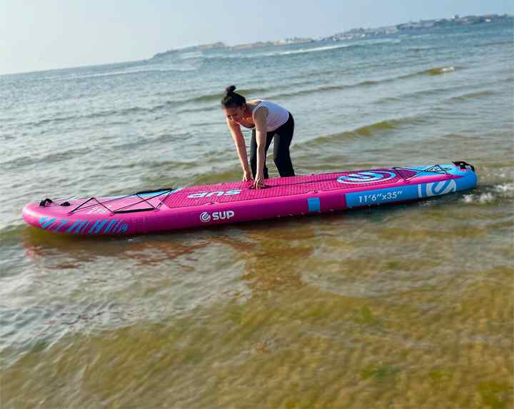 E SUP Stable Beginner SUP Board Travel-friendly ISUP with Backpack ...