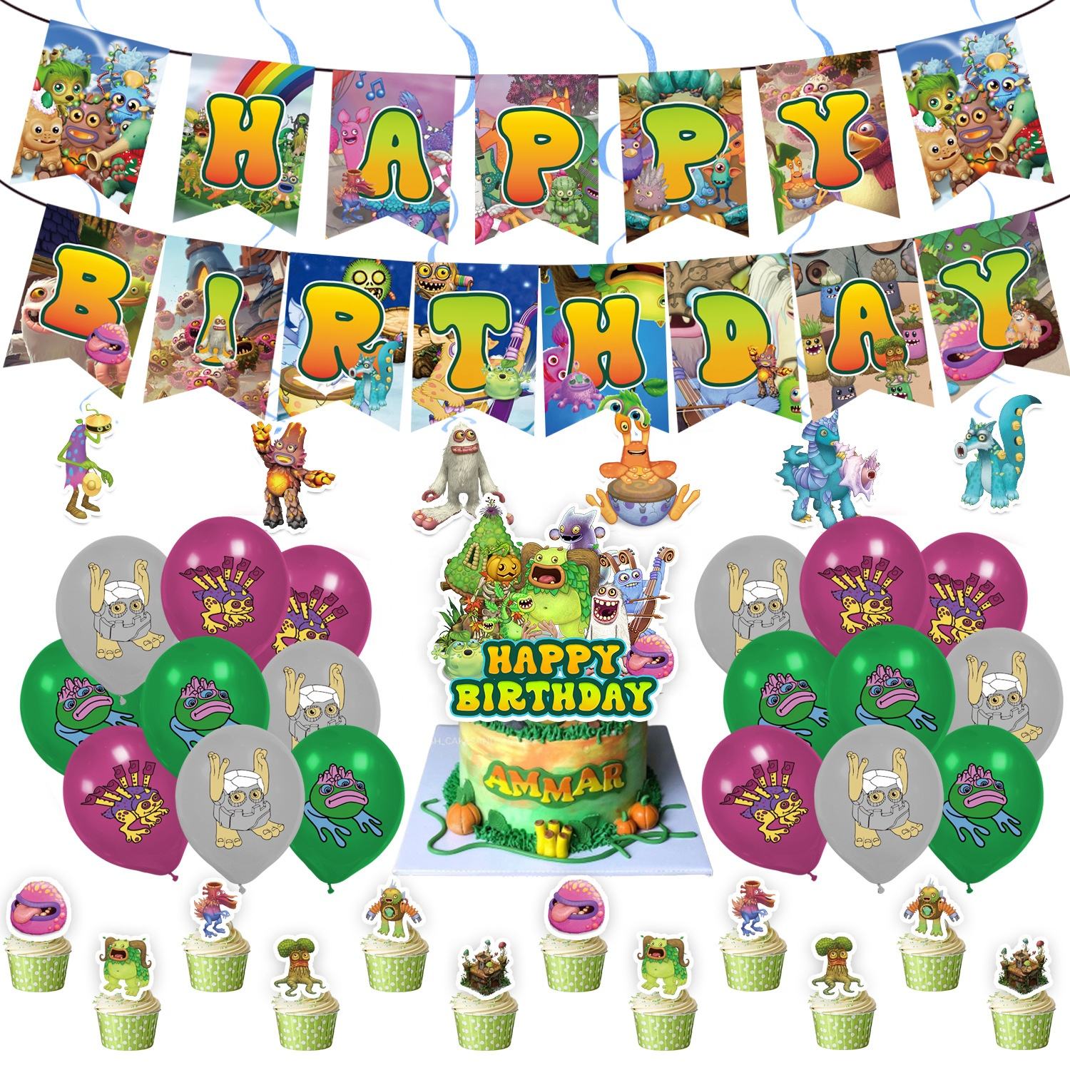 Wholesale & Custom monsters inc birthday party supplies from Global ...