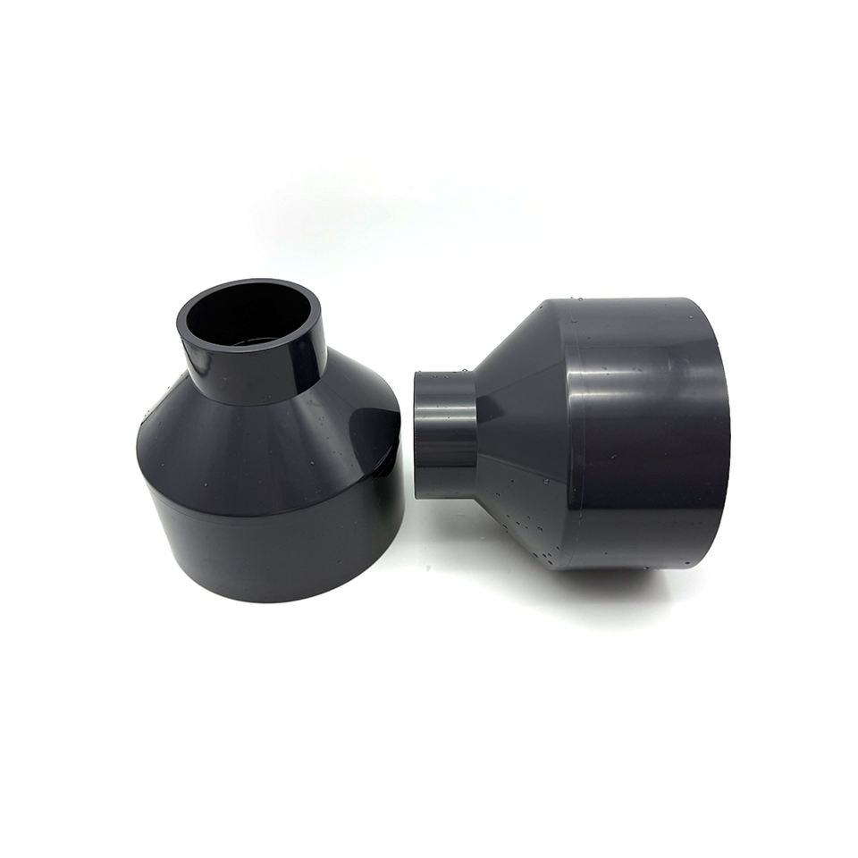 High Quality UPVC SCH80 Reducing Coupling 2" PVC Pipe Fittings with ...