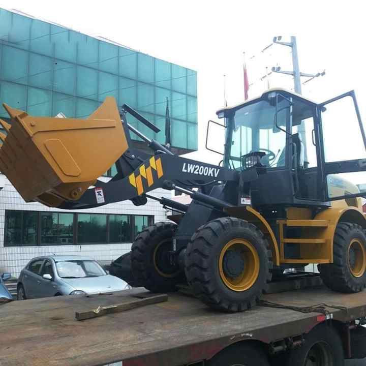High Quality 2ton Mini Articulated Front End Loader Lw200kv with 1.1m3 ...