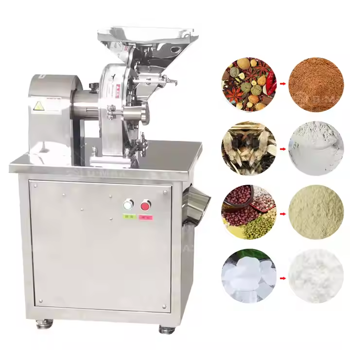 Food Grade High Quality 304 SUS Grain Crusher Machine50-200kg/h Mill ...