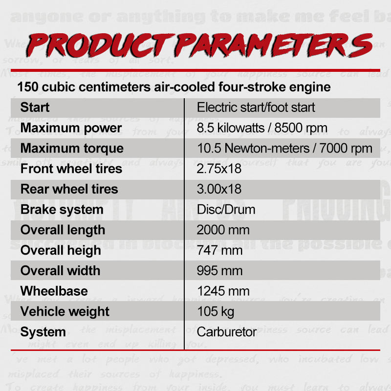 Hot-Selling JL150-2B New Adult Open Body Gasoline Two-Wheeled ...
