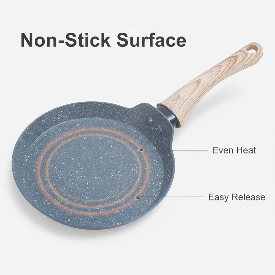 High Quality 26cm Pancake Pan 10 Inch Induction Bottom Aluminum Non ...