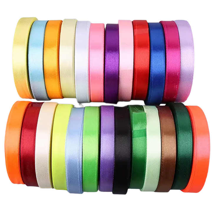 Kofei Cheap Wholesale 3mm~100mm 196 Colors 100 Yards Polyester Satin ...