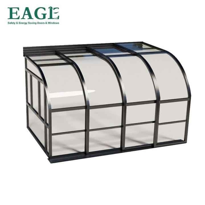 EAGLE Polycarbonate Glass Enclosure for Swimming Pool Covers