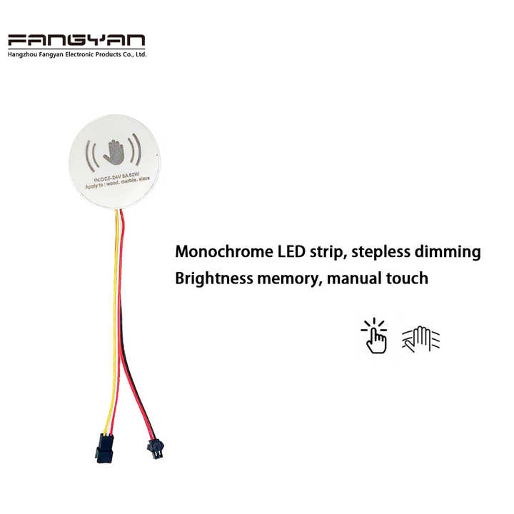 DC12V 60W One/three colors LED Penetrates 25mm Wood Board Marble Smart ...