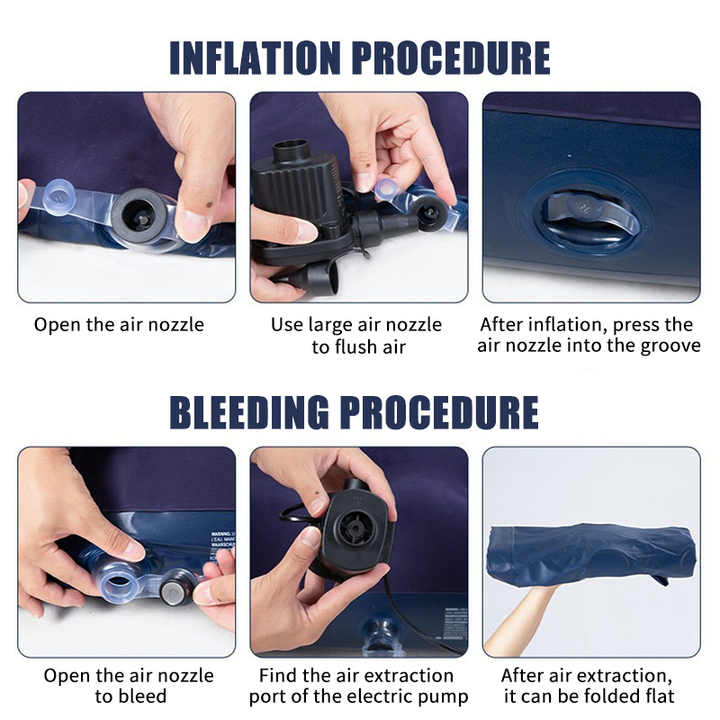 Inflatable Air Conditioned Bed Mattress for Truck & Sofa