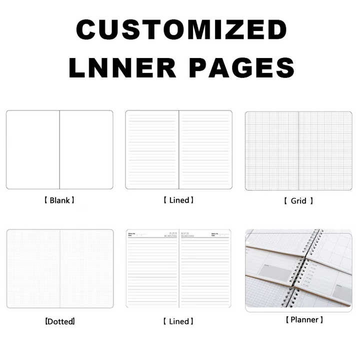 Personalized Soft Touch Notebook Custom Logo Holographic Printing Brand ...