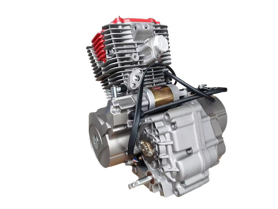 300cc Motorcycle Engine Assembly TYX300 - Electric Start 4-Stroke 4 ...