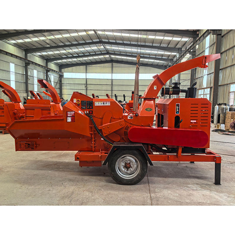 High Quality Diesel Palm Wood Shredder Chipper Heavy Duty Tree Branch ...